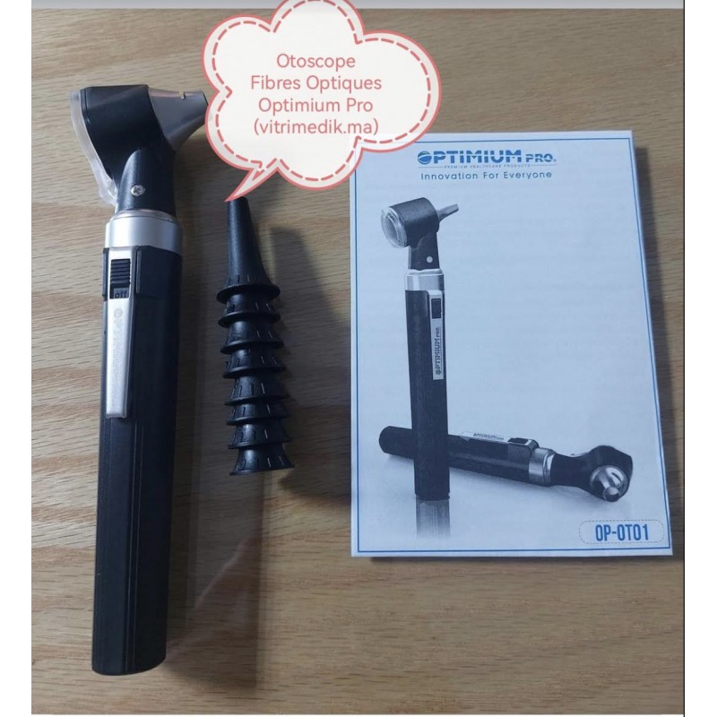 Otoscope fibre optique Optimium Pro